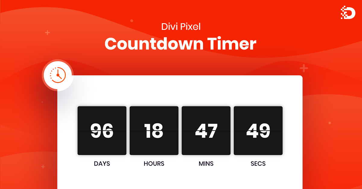 Countdown Timer Module For Divi Divi Pixel