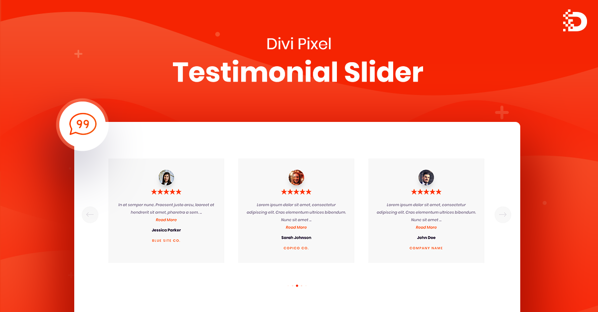 Testimonial Slider Module for Divi | Divi Pixel Testimonial Slider Module for Divi | Divi Pixel