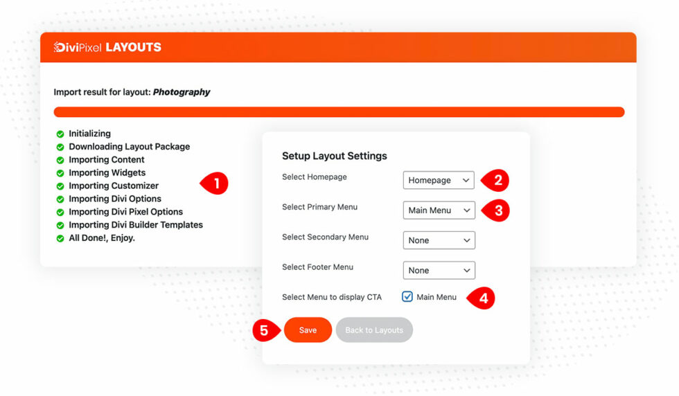 Layout Importer | Divi Pixel