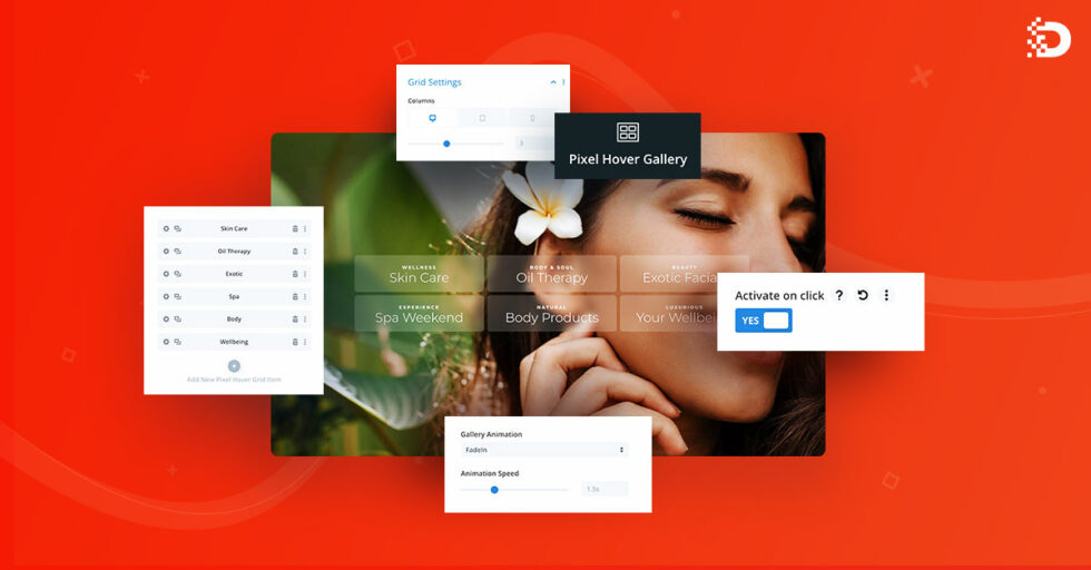 Introducing Hover Gallery for Divi | Divi Pixel