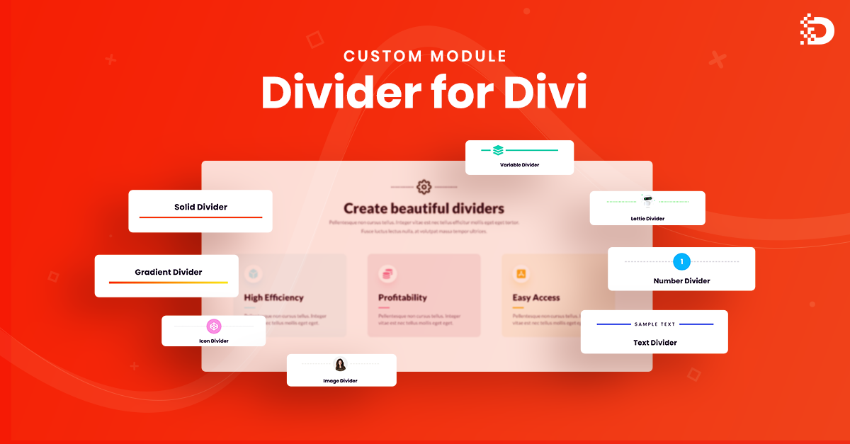 Introducing Divider module for Divi | Divi Pixel