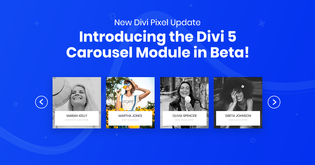 Introducing the Divi 5 Carousel Module in Beta! | Divi Pixel