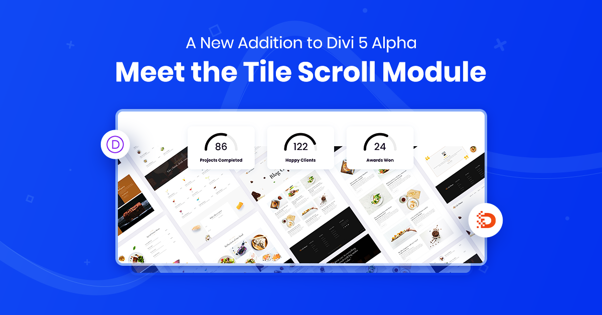 Meet the Tile Scroll Module: A New Addition to Divi 5 Alpha