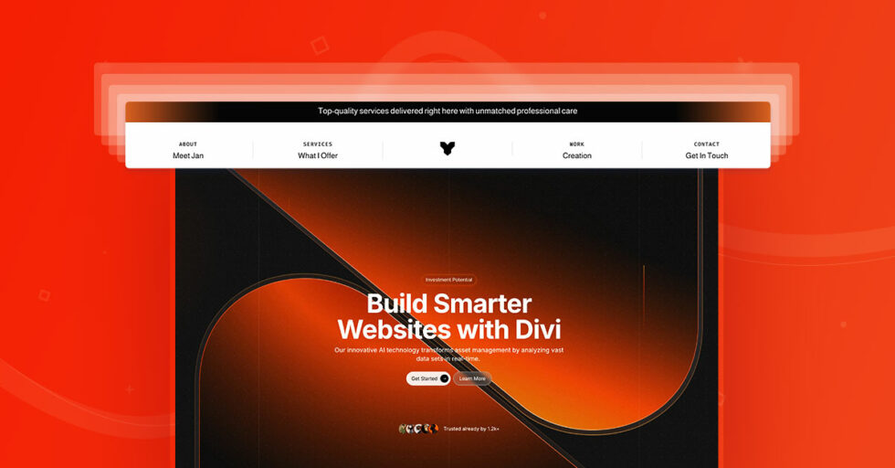 Download 10 FREE Header Layouts for Divi | Divi Pixel